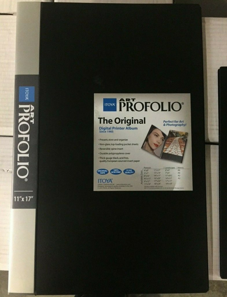 ITOYA ART PROFOLIO 11 x 17 INCH PHOTO/ART WORK DISPLAY BOOK – Hot Flips